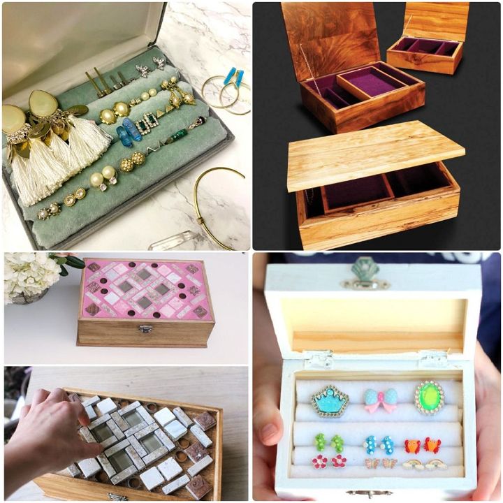 30 Free DIY Jewelry Box Plans - The Beauty Dojo